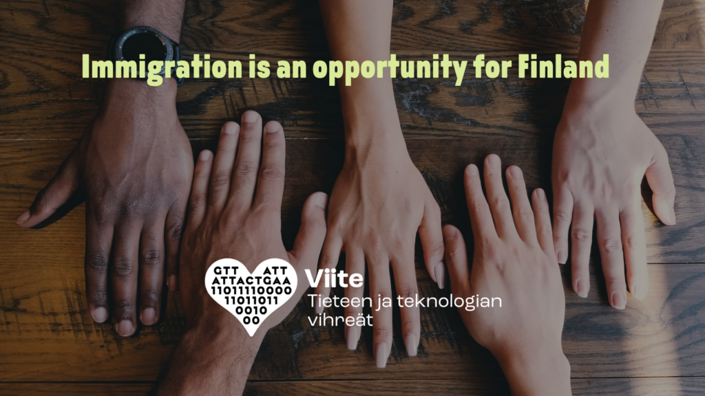Immigration is an opportunity for Finland - Viite - Tieteen ja ...