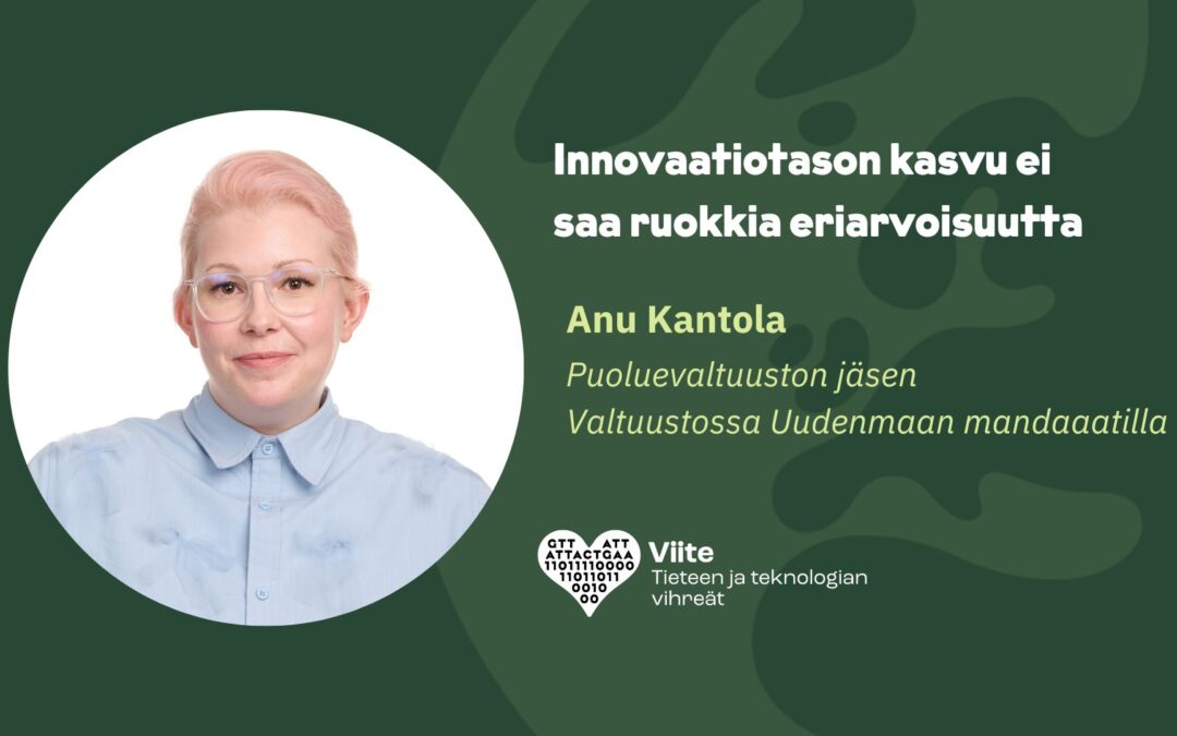 Innovaatiotason kasvu ei saa ruokkia eriarvoisuutta - Viite - Tieteen ...